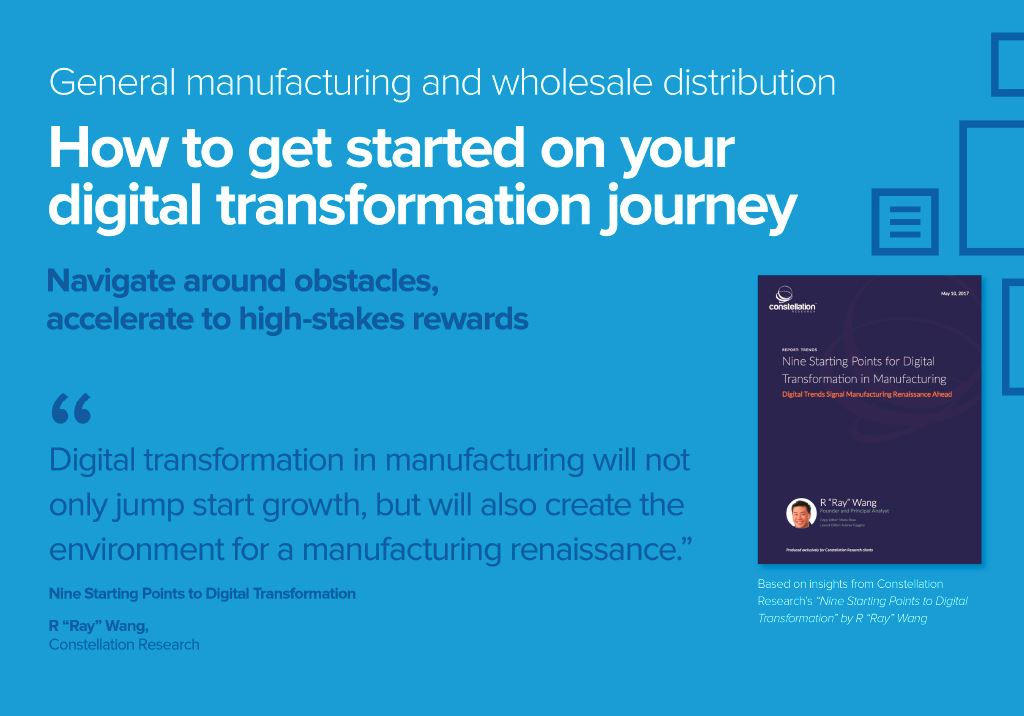 An Infographic How To Get Started On Your Digital Transformation Journey